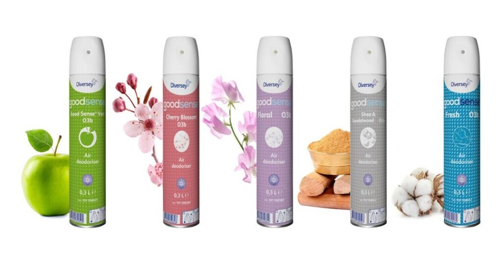 Diversey Good Sense illatosító- és tisztítószerek - Bunzl Magyarország Kft.