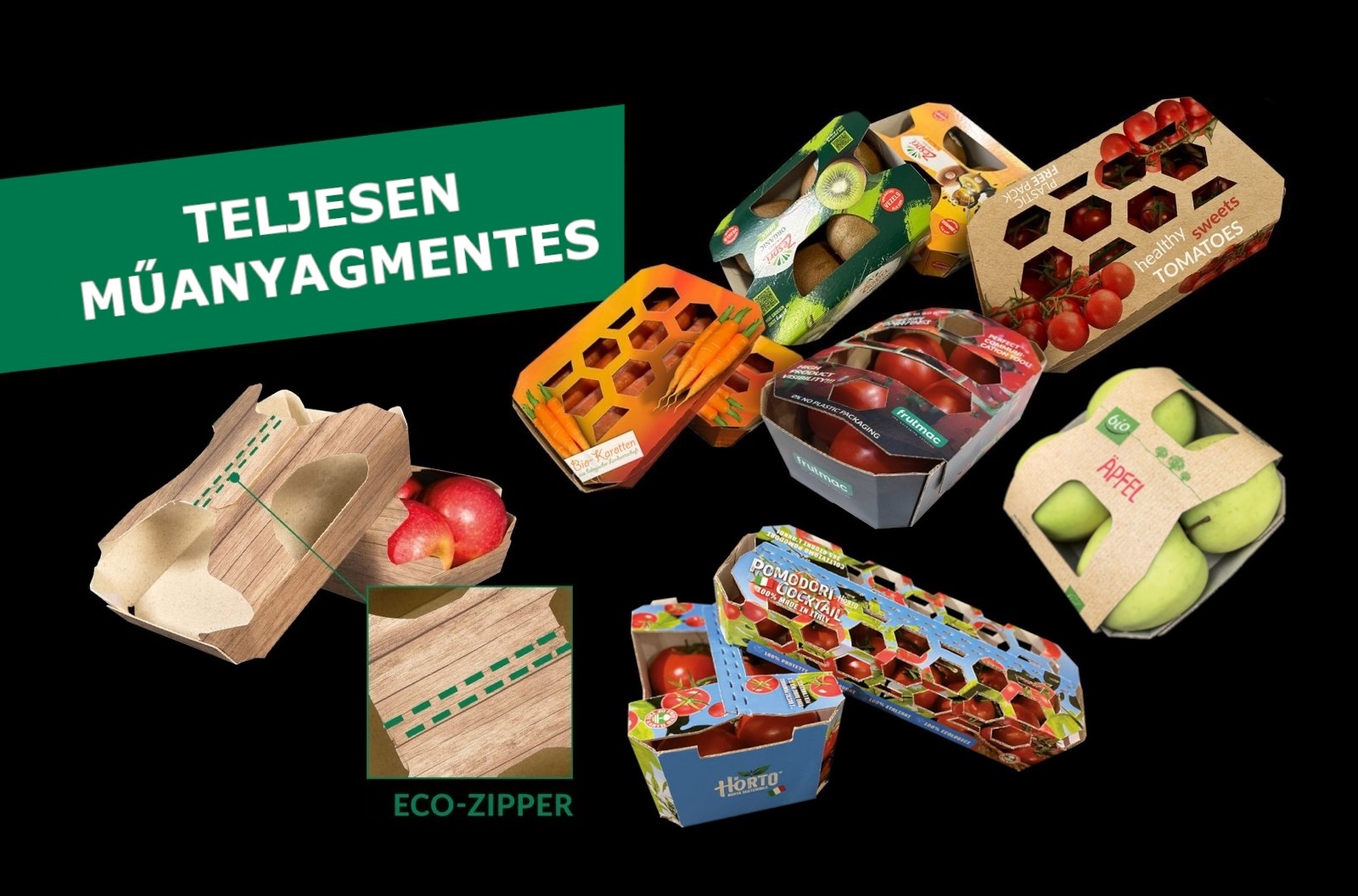 Teljesen műanyagmentes zöldség és gyümölcs csomagolás - Bunzl ...
